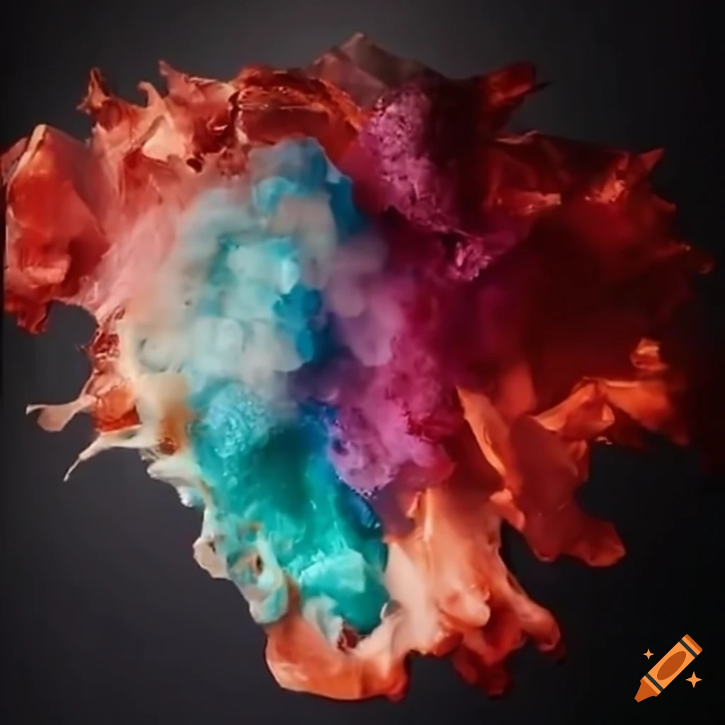 Dramatic collision of glass fiber and resin