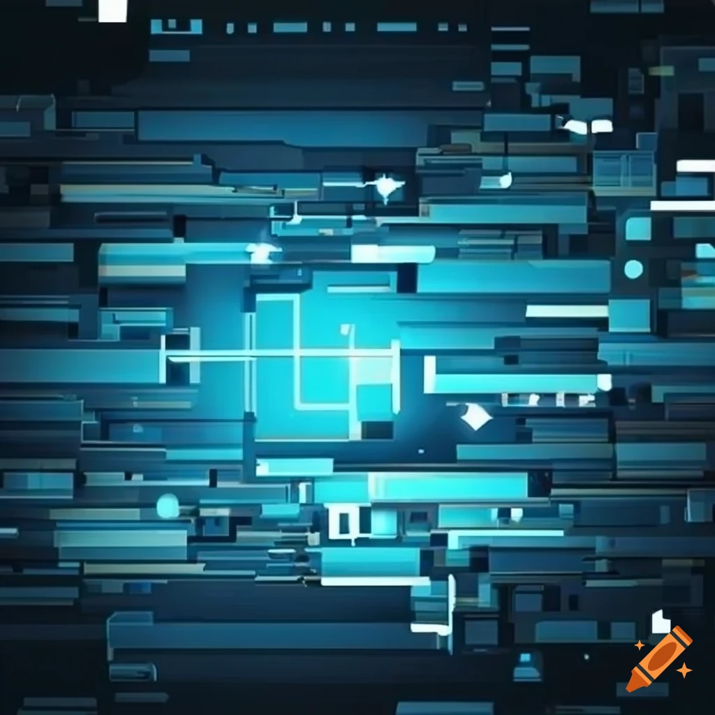 Background of information technology concept on Craiyon