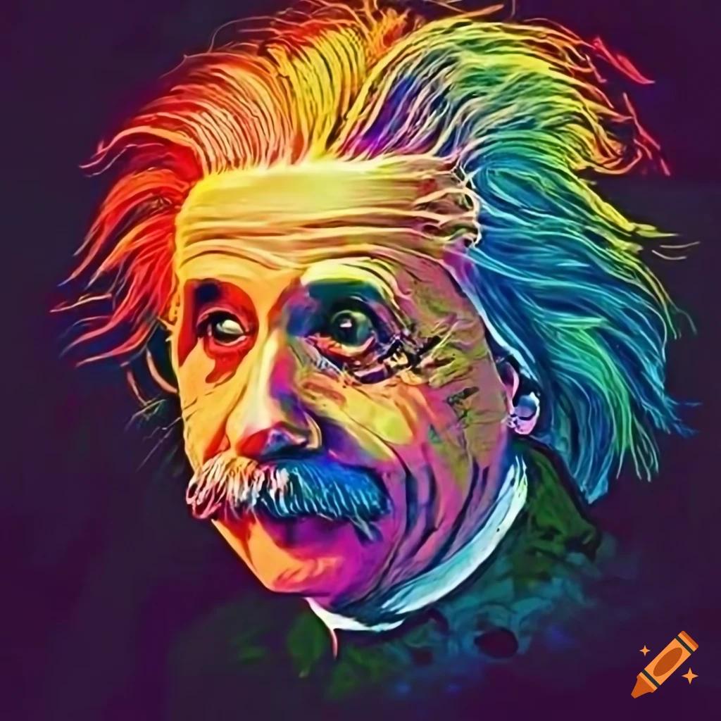 Image depicting famous physics formulas and scientists