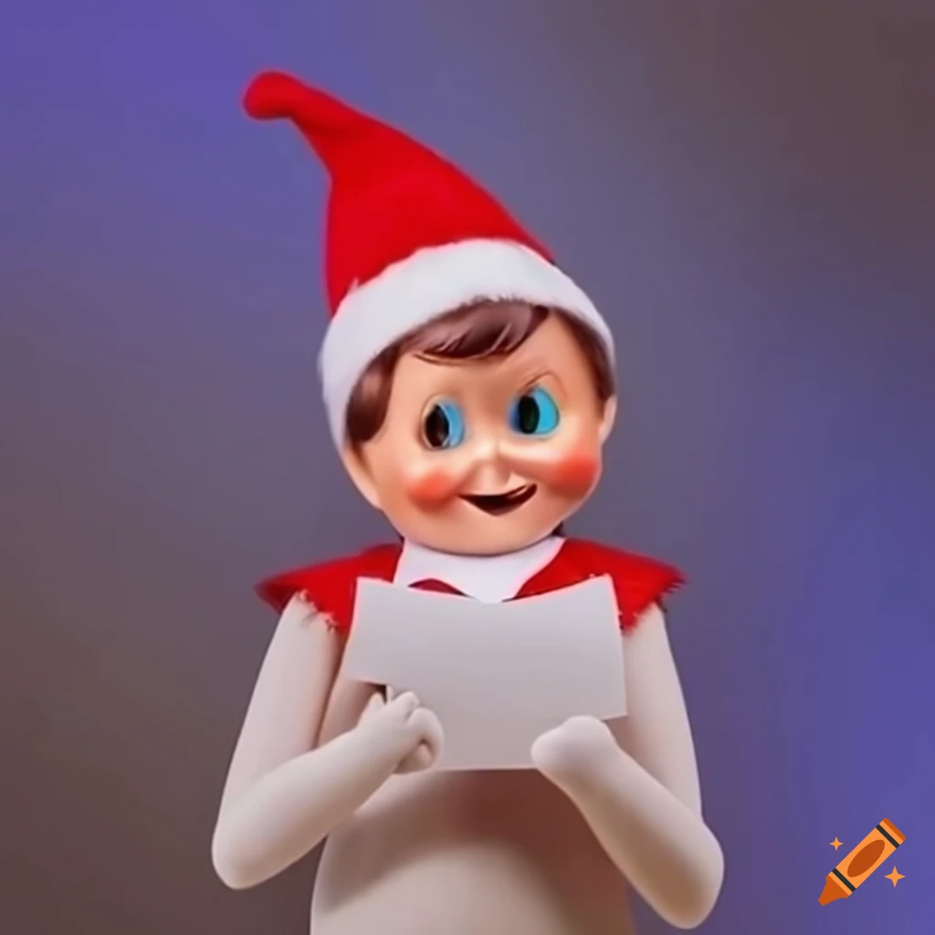 Nick carter dressed as a christmas elf on Craiyon