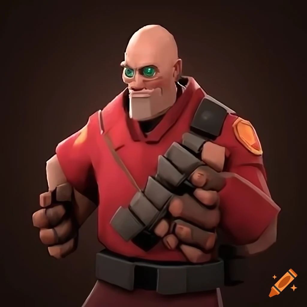 Image of tf2 heavy and medic on Craiyon