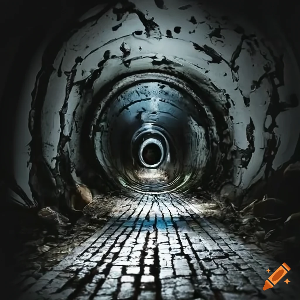 Sewer system underground