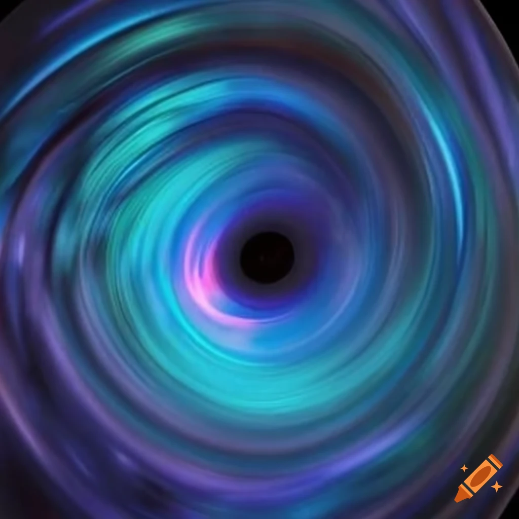 Blue electric vortex