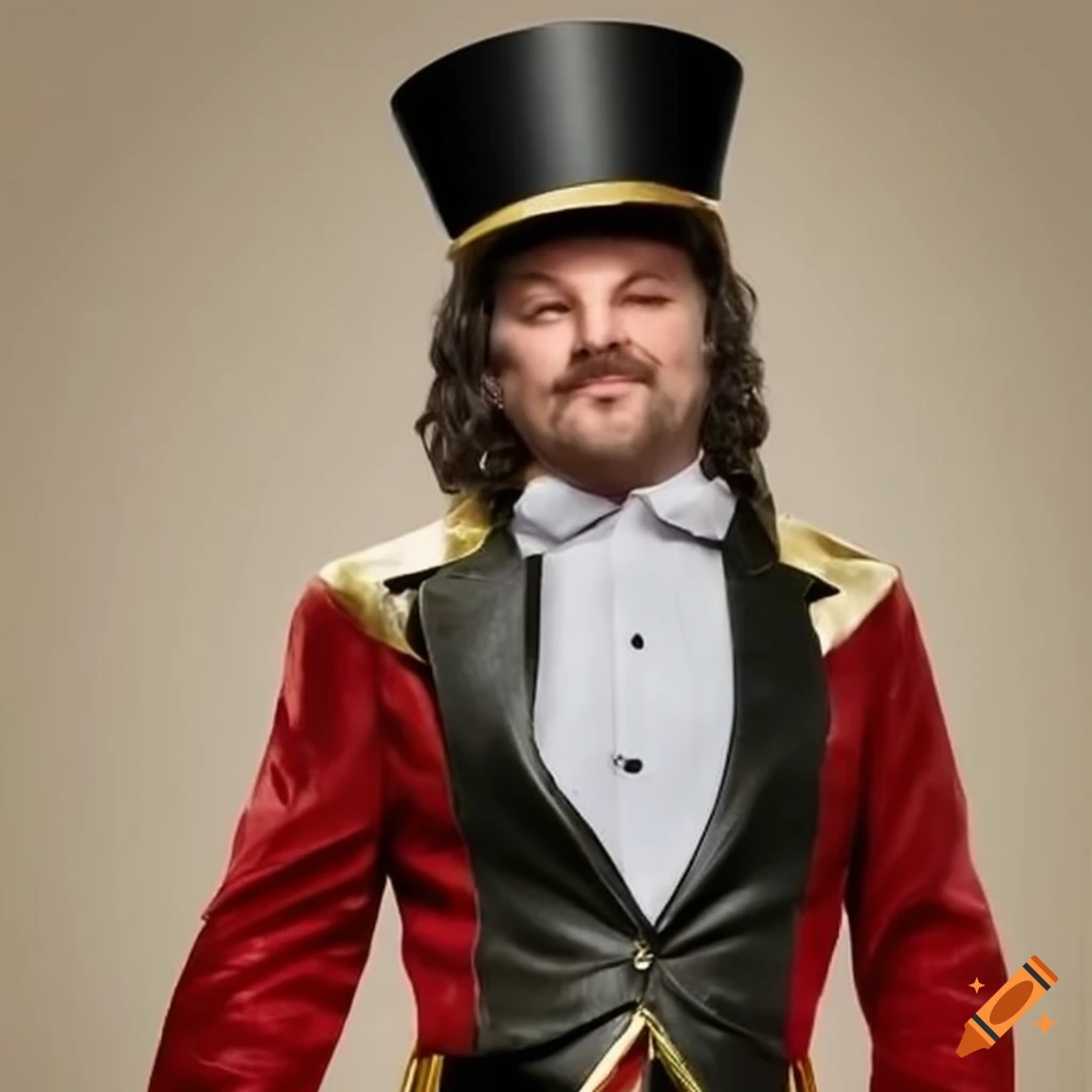 Golden ringmaster superhero costume