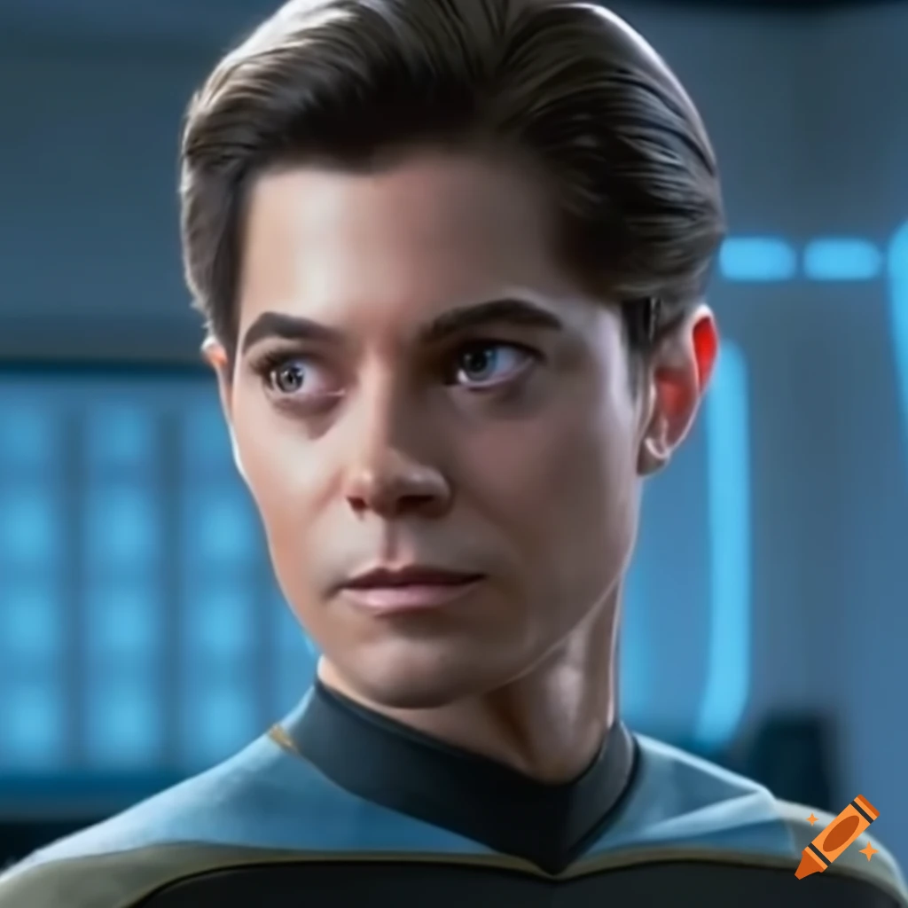 Finn wolfhard on star trek deep space 9 on Craiyon