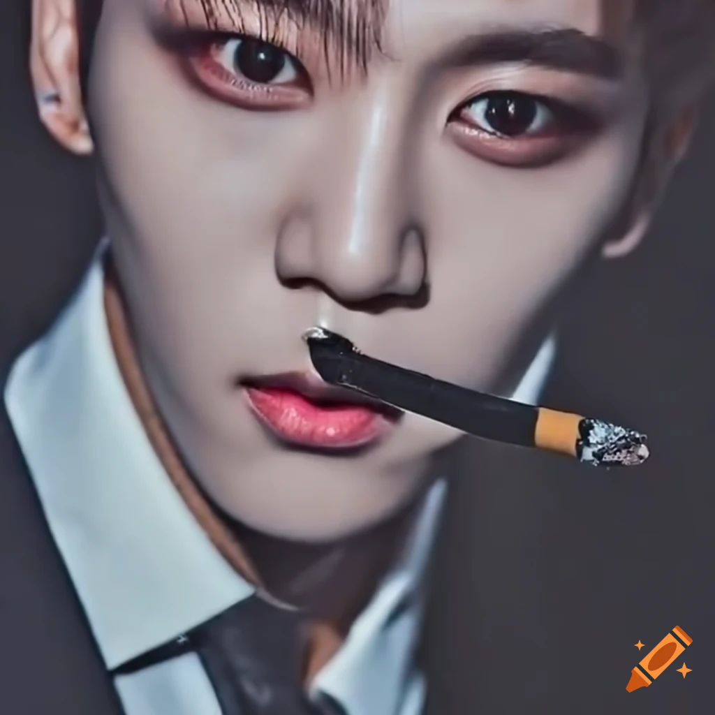 Mark lee from nct in a stylish black suit