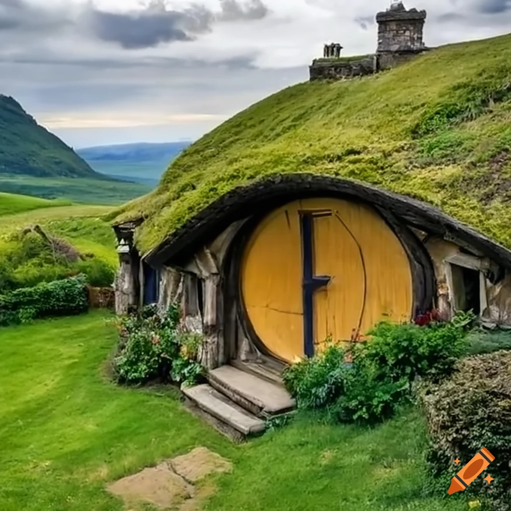 Image of a hobbit house