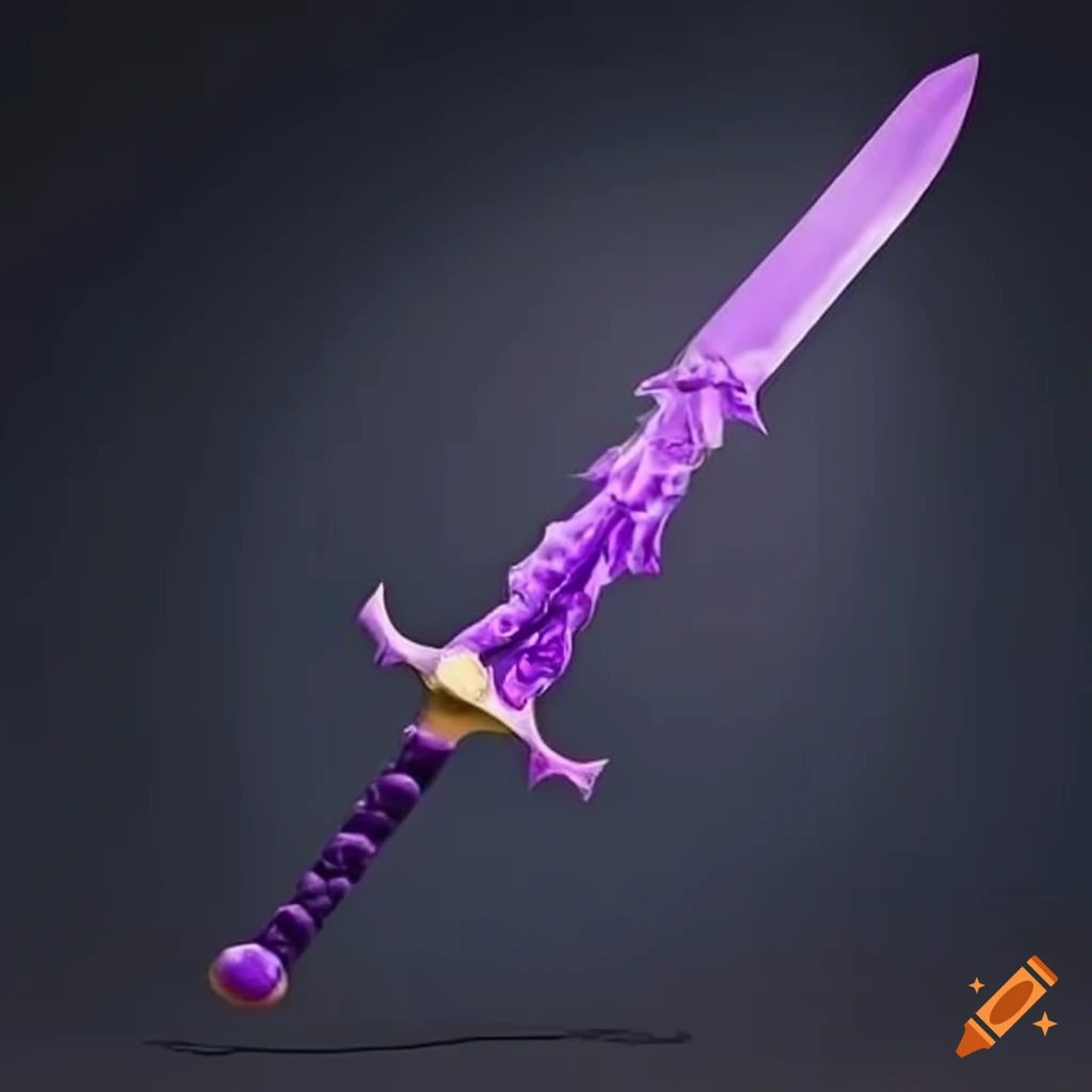 Purple sword
