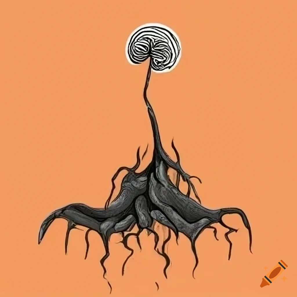 Image of a seed cracking with a growing root