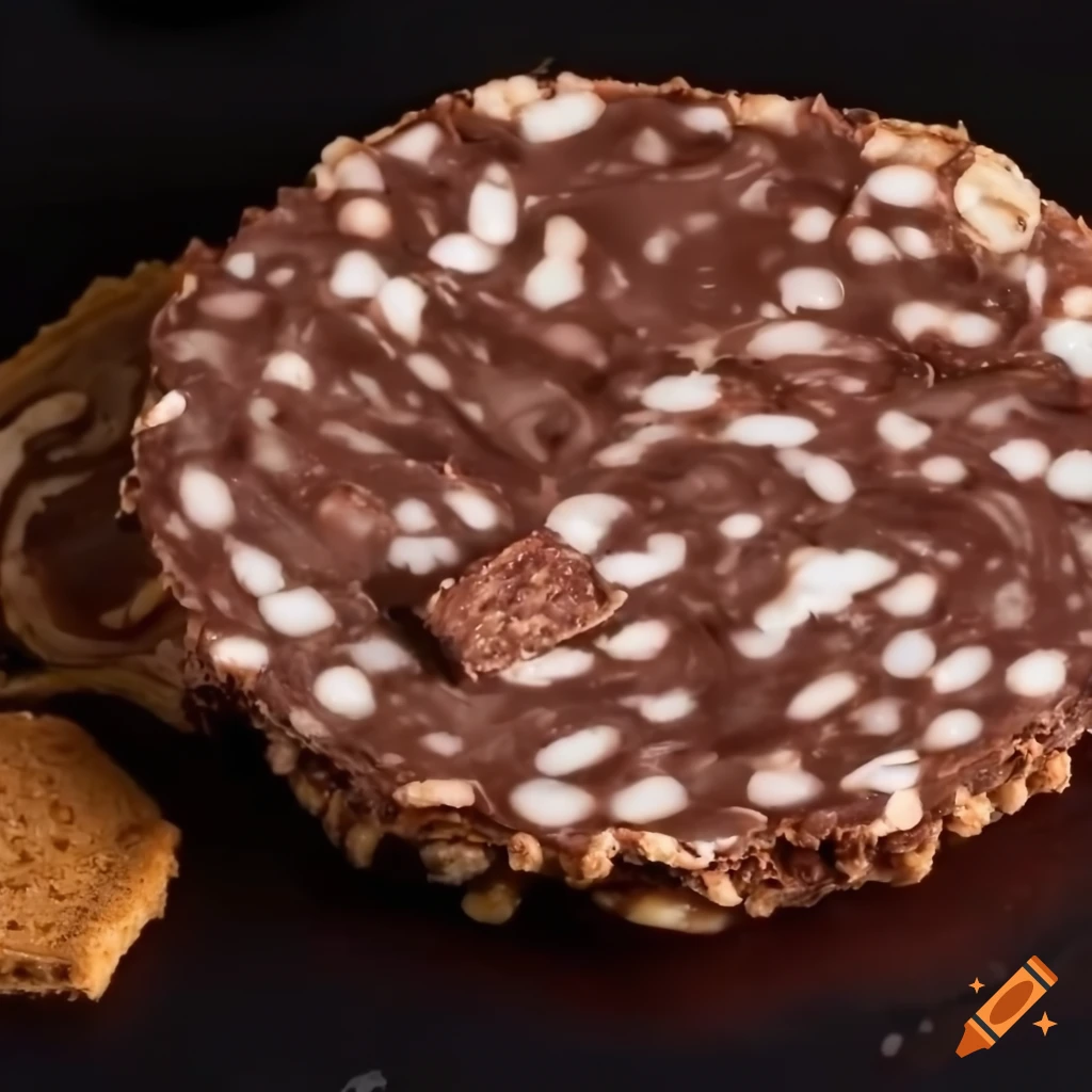 Greek dessert Kormos or Mosaiko on Craiyon