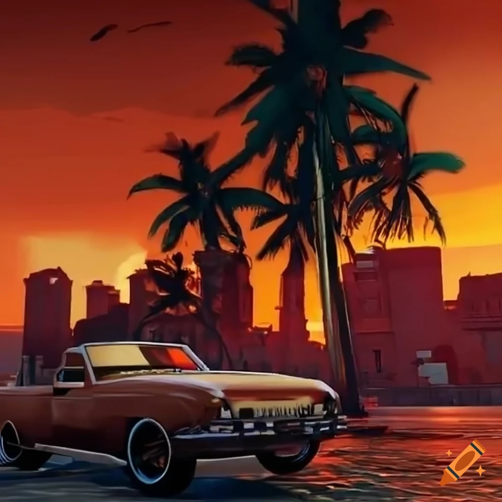 Gta v cover in havana on Craiyon