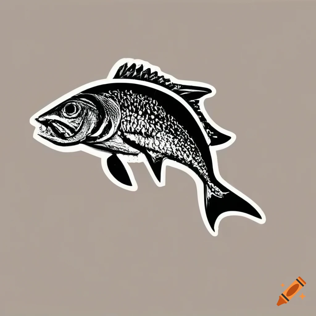 Bold typography logo for rock hard fishing