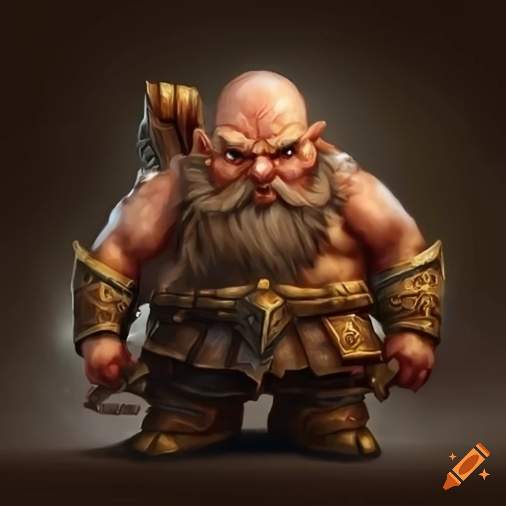 Image of a fantasy dwarf