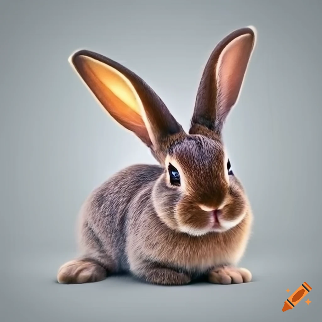 Cute high definition rabbit