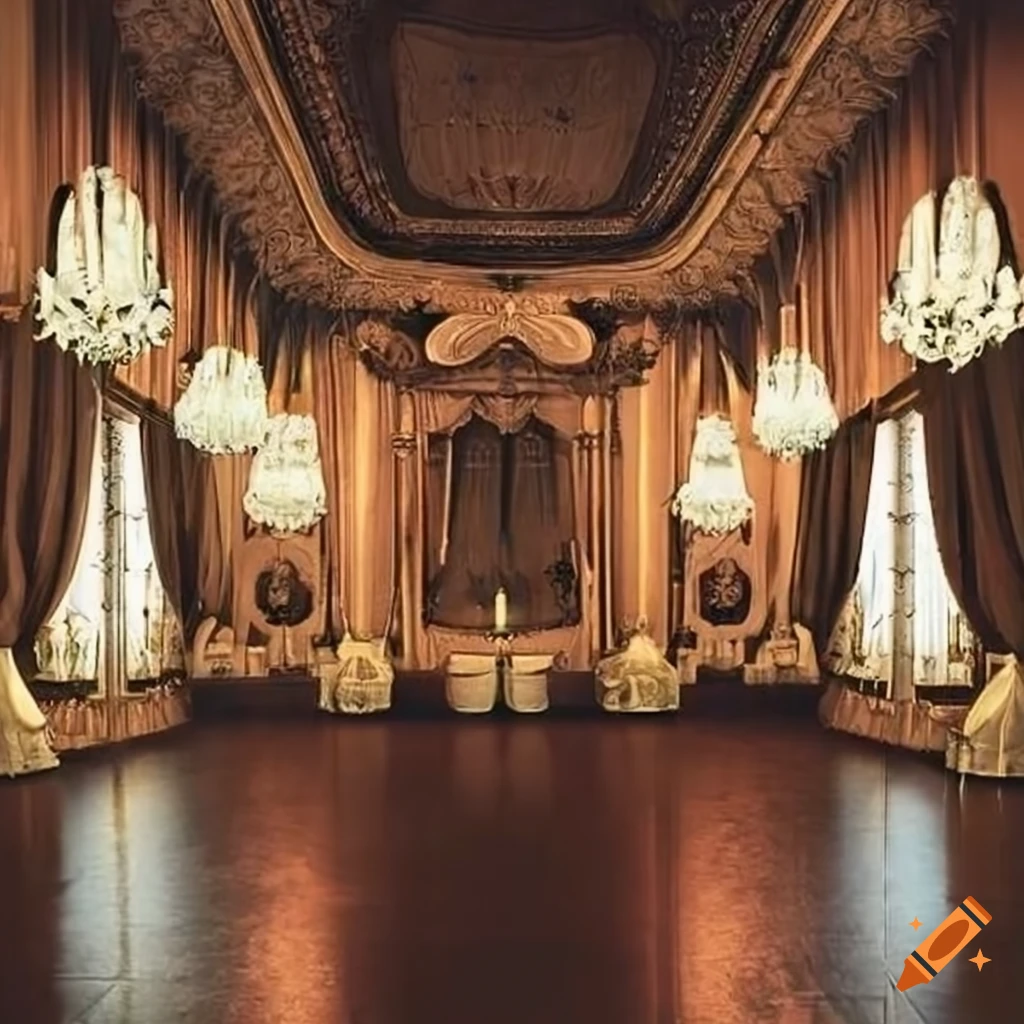 Full ballroom from the early 1900s