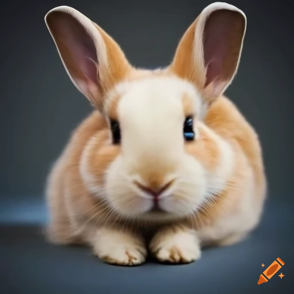 Cute high definition rabbit on Craiyon