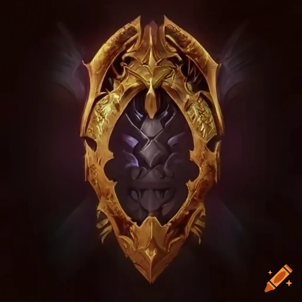 Image of a mythical legendary shield