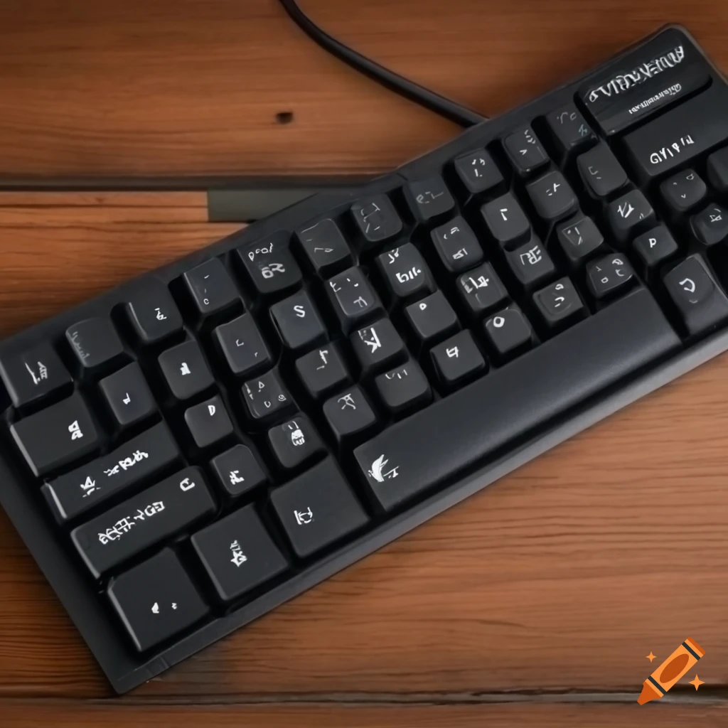 Full-size keyboard for computer