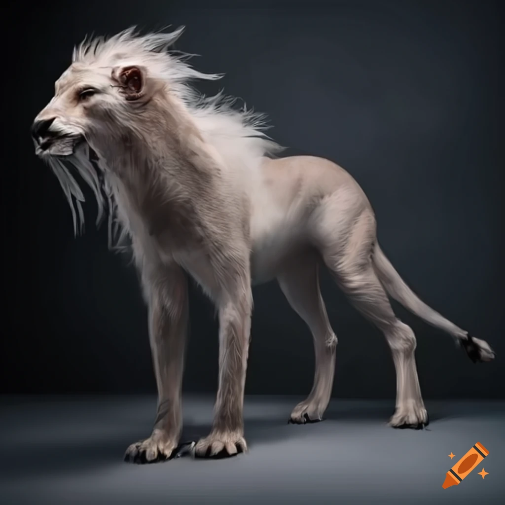 Realistic depiction of mythical animals