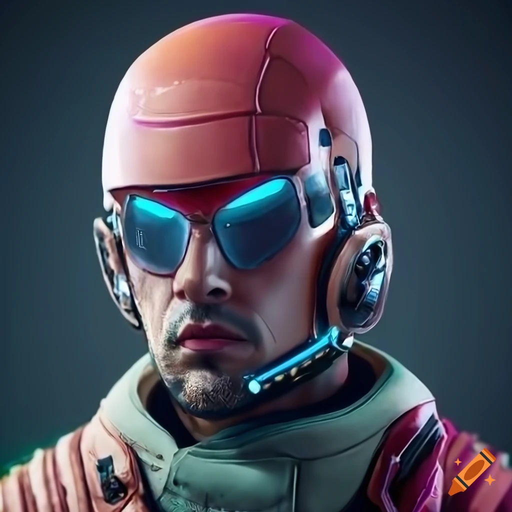 Ultra HD sculpture of a male soldier in futuristic military dress uniform on Craiyon