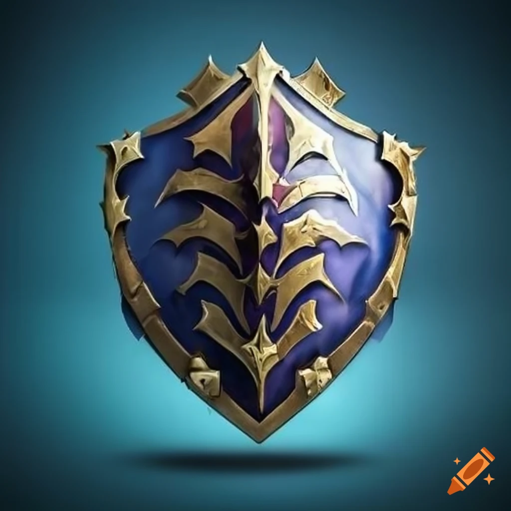 Image of a magical elite shield on Craiyon