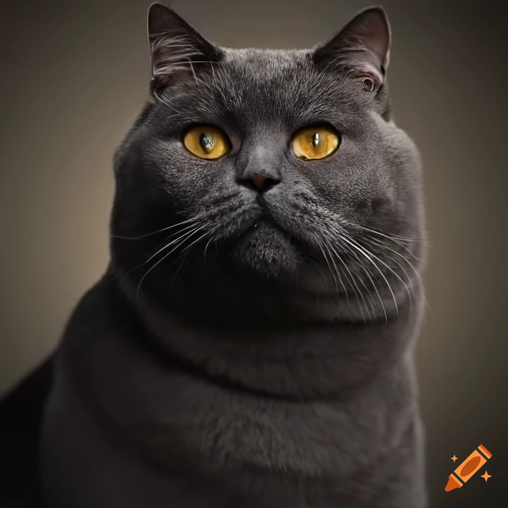 Picture of a chartreux cat