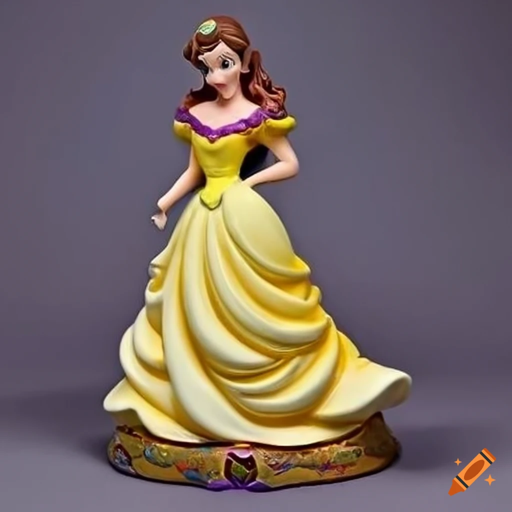 Trippy princess belle resin figure