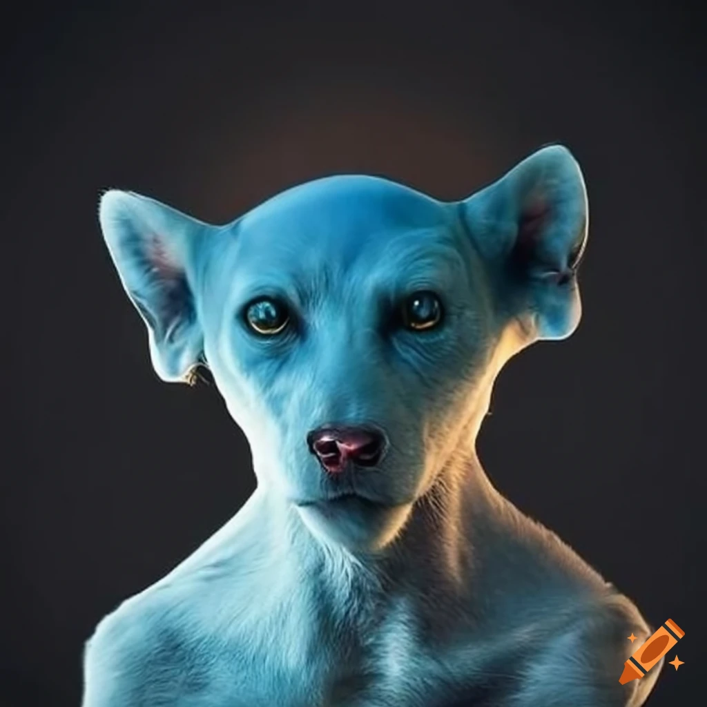 Humanoid dog species on a foreign planet