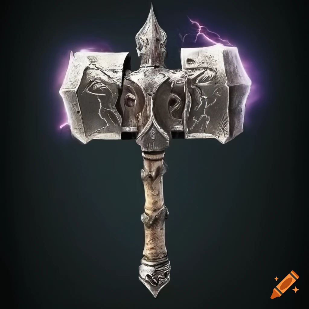 Silver hammer struck by lightning