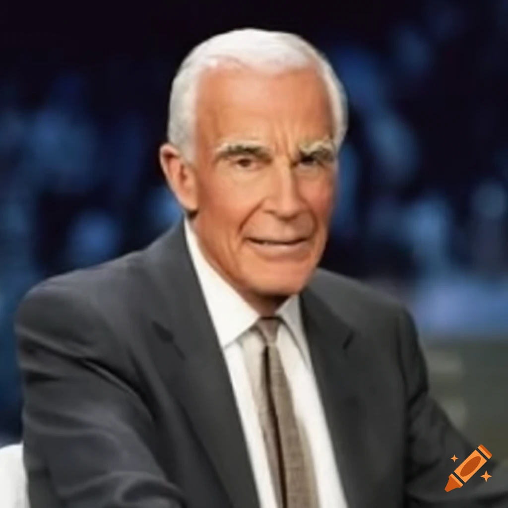 Portrait of Jim Rohn on Craiyon