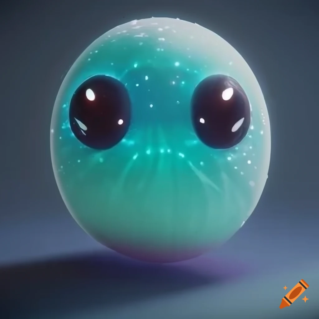 3d render of a unique alien water creature