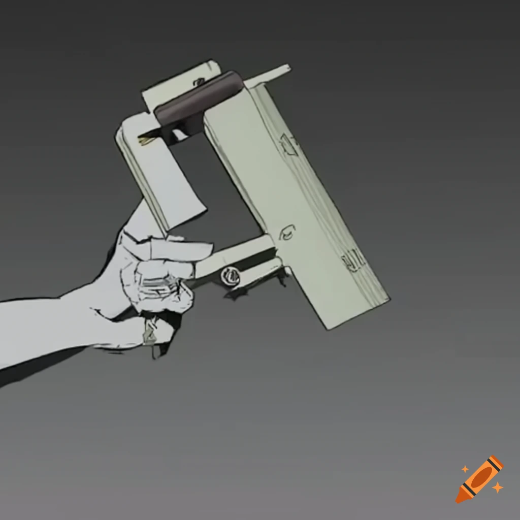 Cartoon illustration of a person with an extending arm