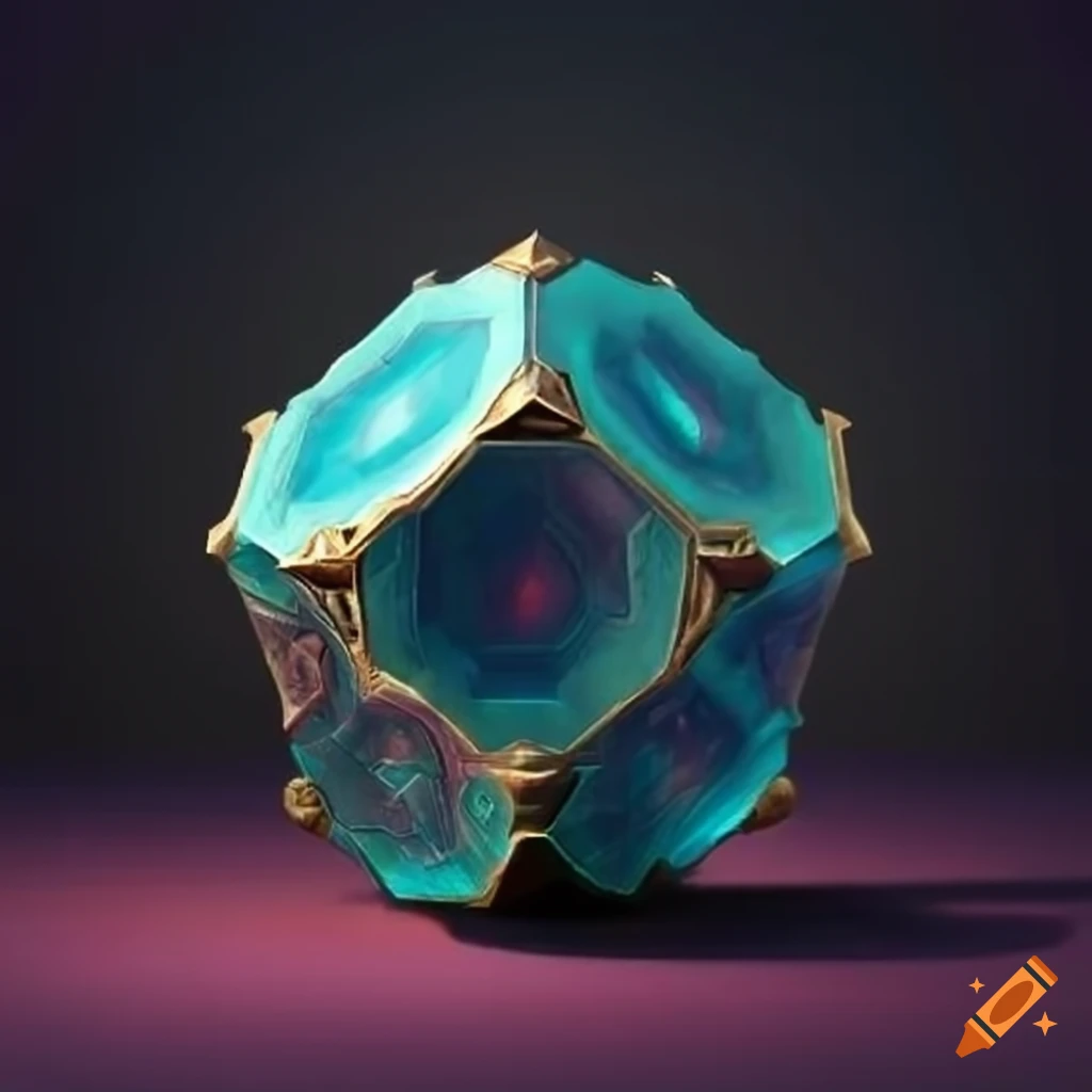 Image of a sacred cube artifact