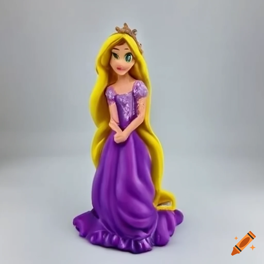 Princess rapunzel resin figure