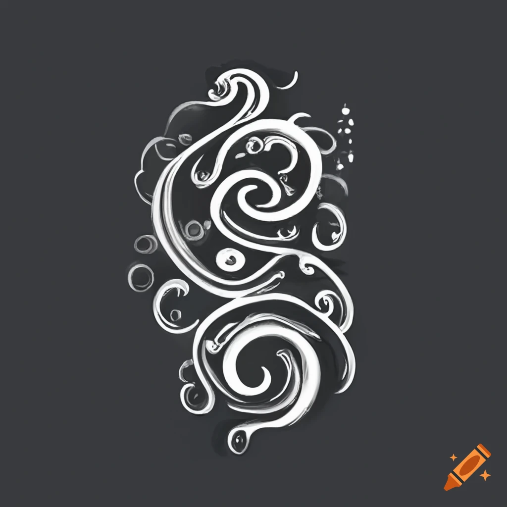 Coastal tribe filigree artwork
