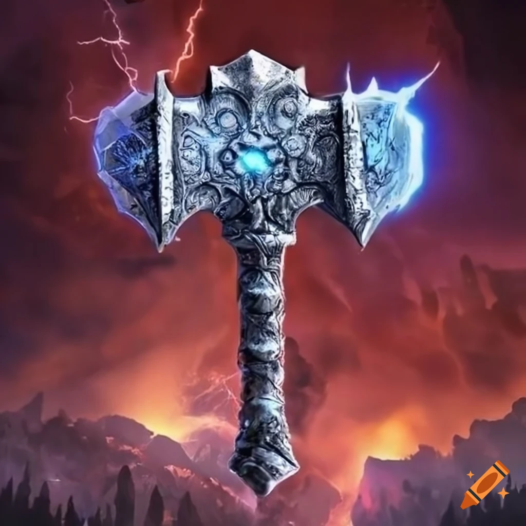 Silver hammer struck by lightning