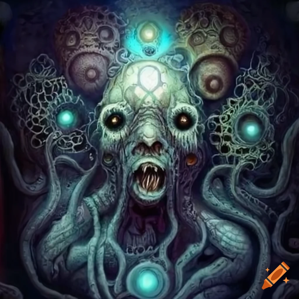 Artistic depiction of yog-sothoth