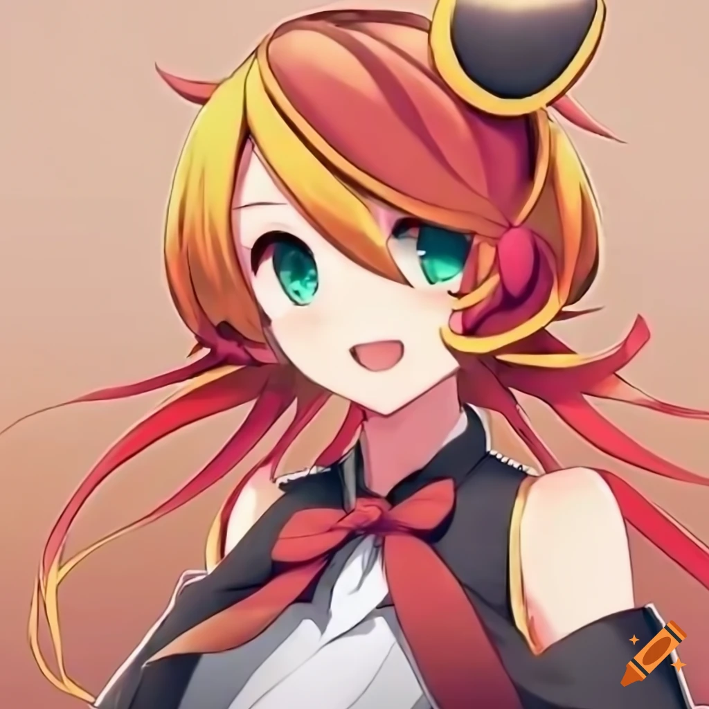 Sharp image of teto and rin kagamine on Craiyon