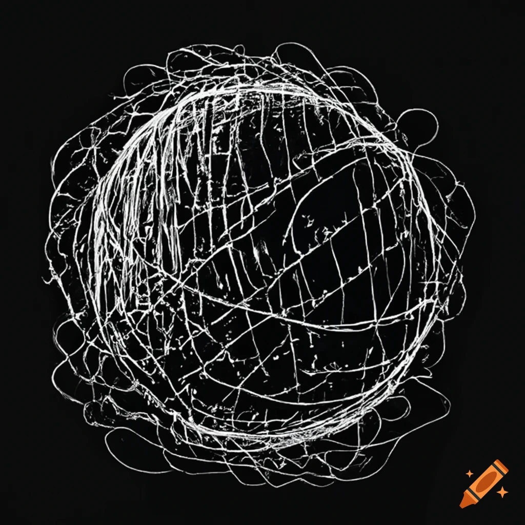 Elegant math equations on a chalkboard