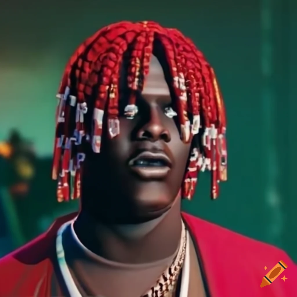 Lil yachty in gta style artwork