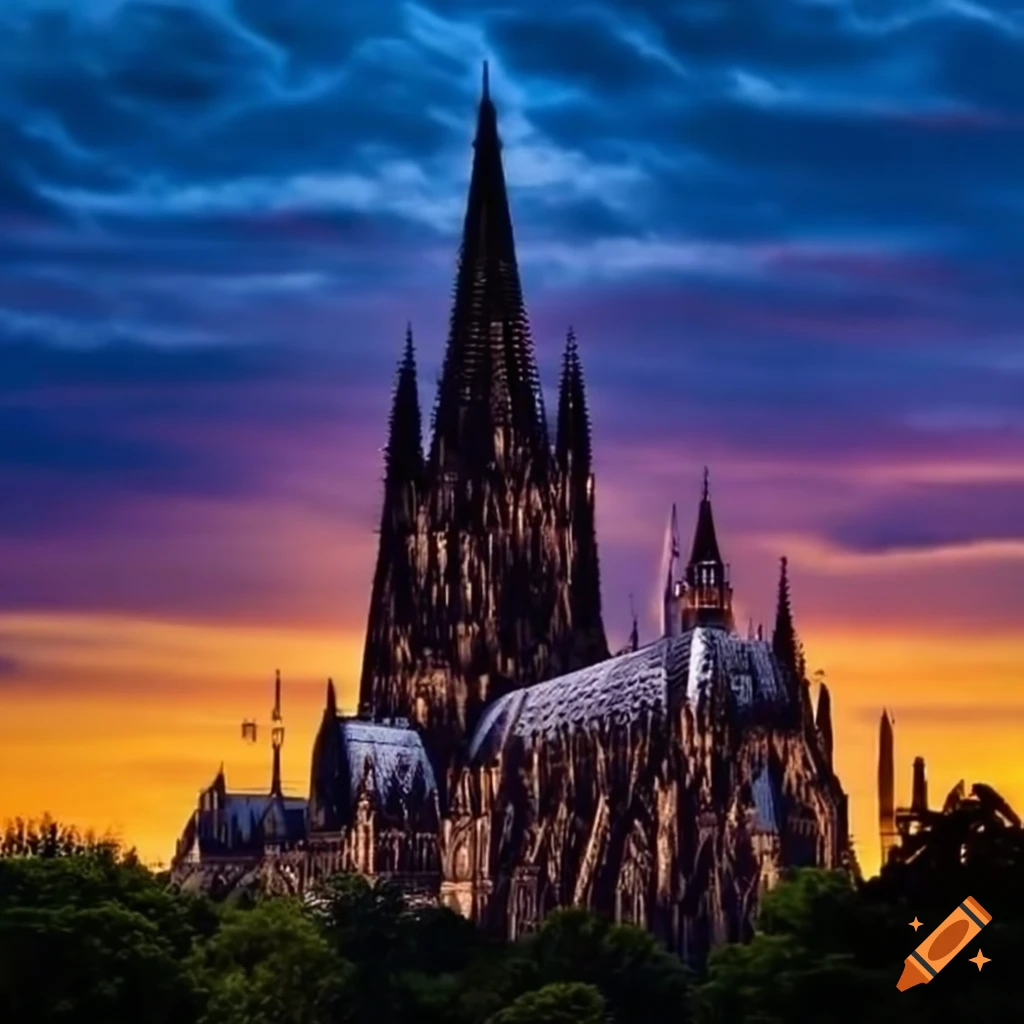 Fantastical sculpture of cologne shaped as dinosaurs and animals
