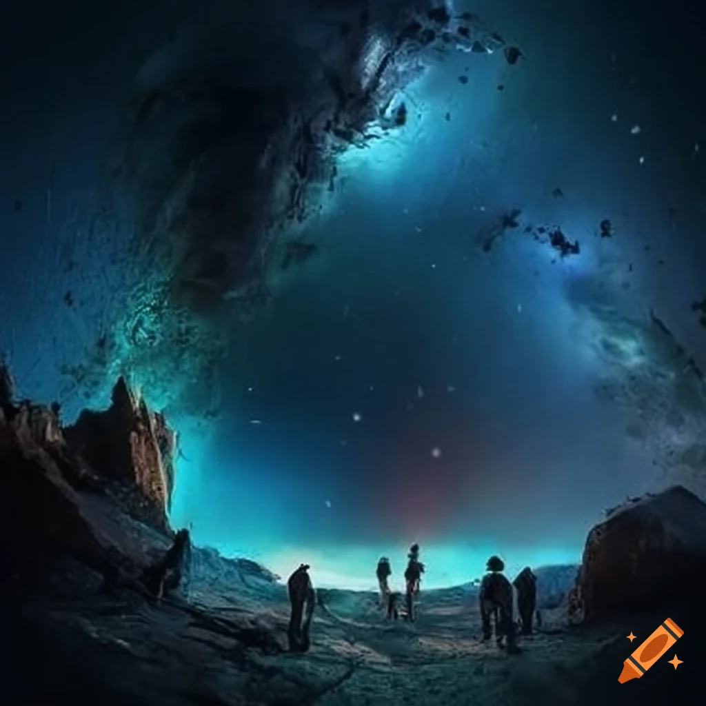 Outta space illustration