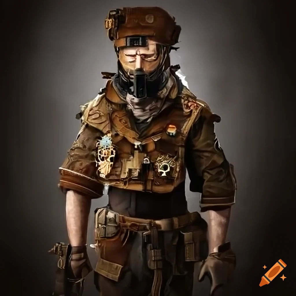 Steampunk tactical operator