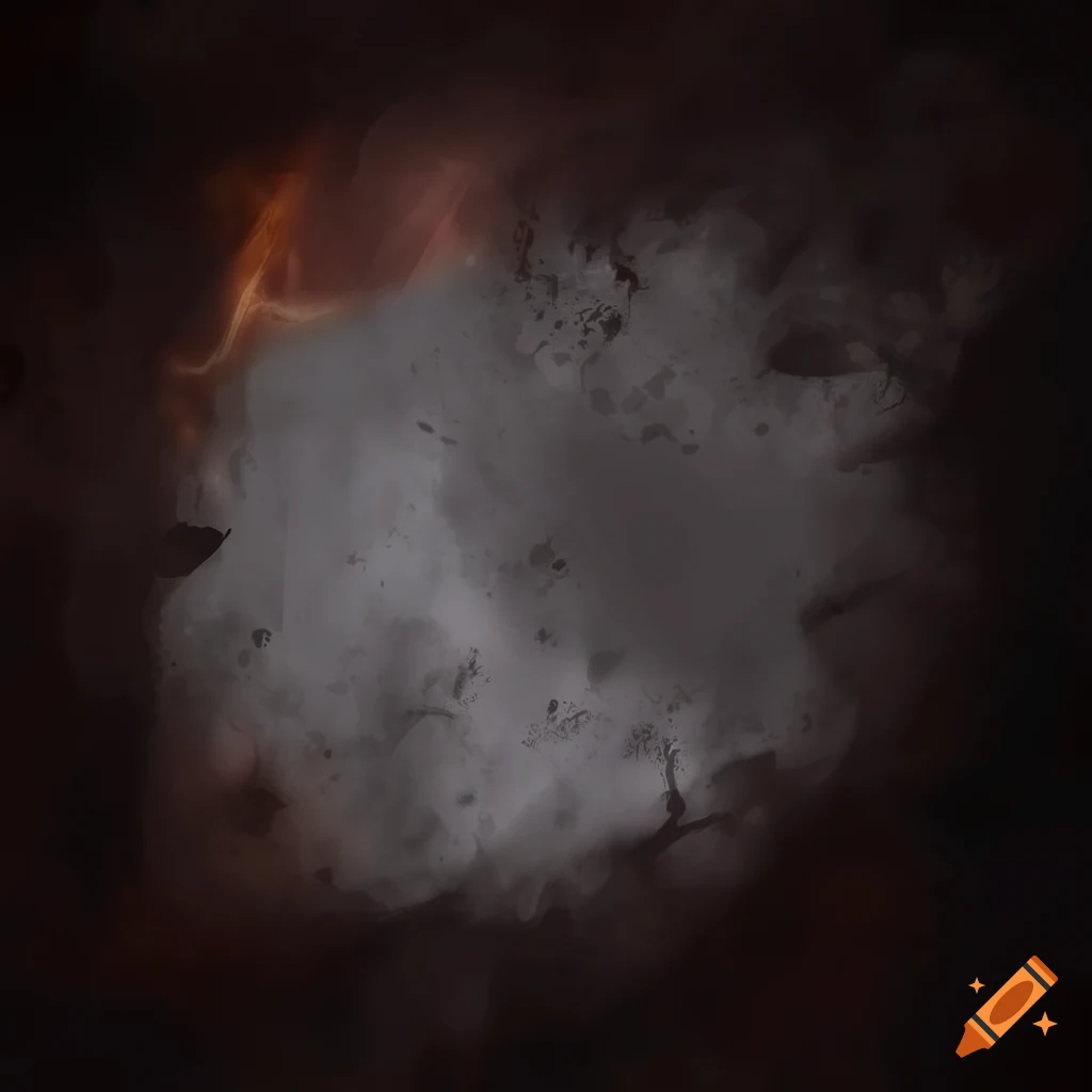 Top-down view of gray ashes texture on Craiyon