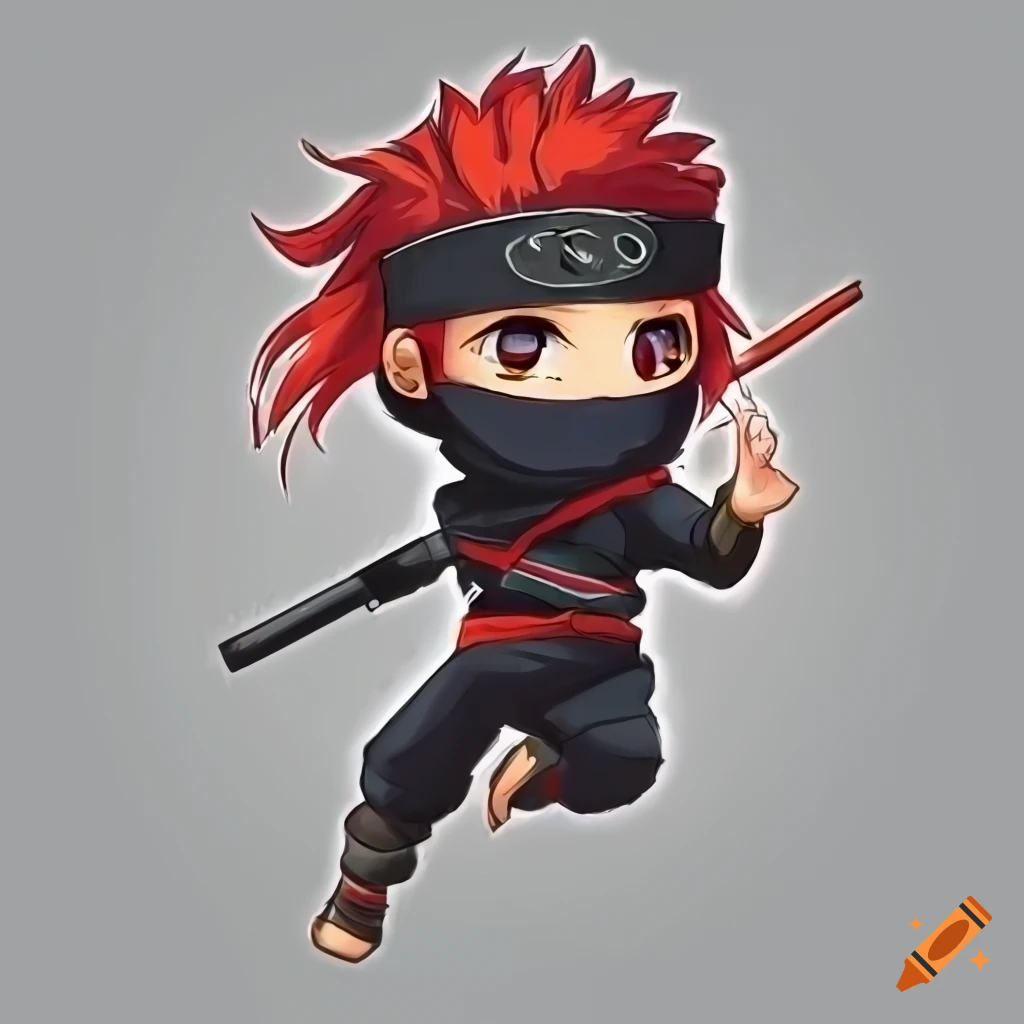 Ninja Anime Chibi
