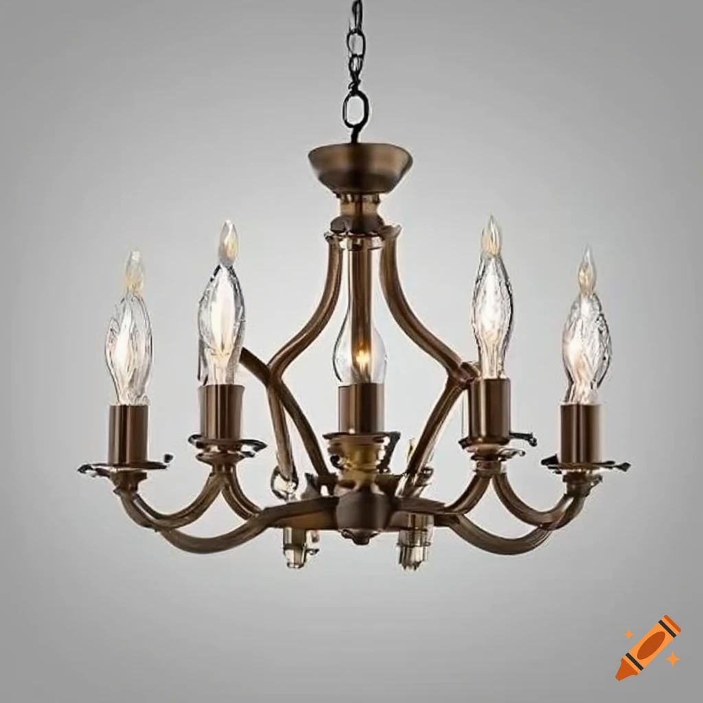 Simple and elegant traditional chandelier