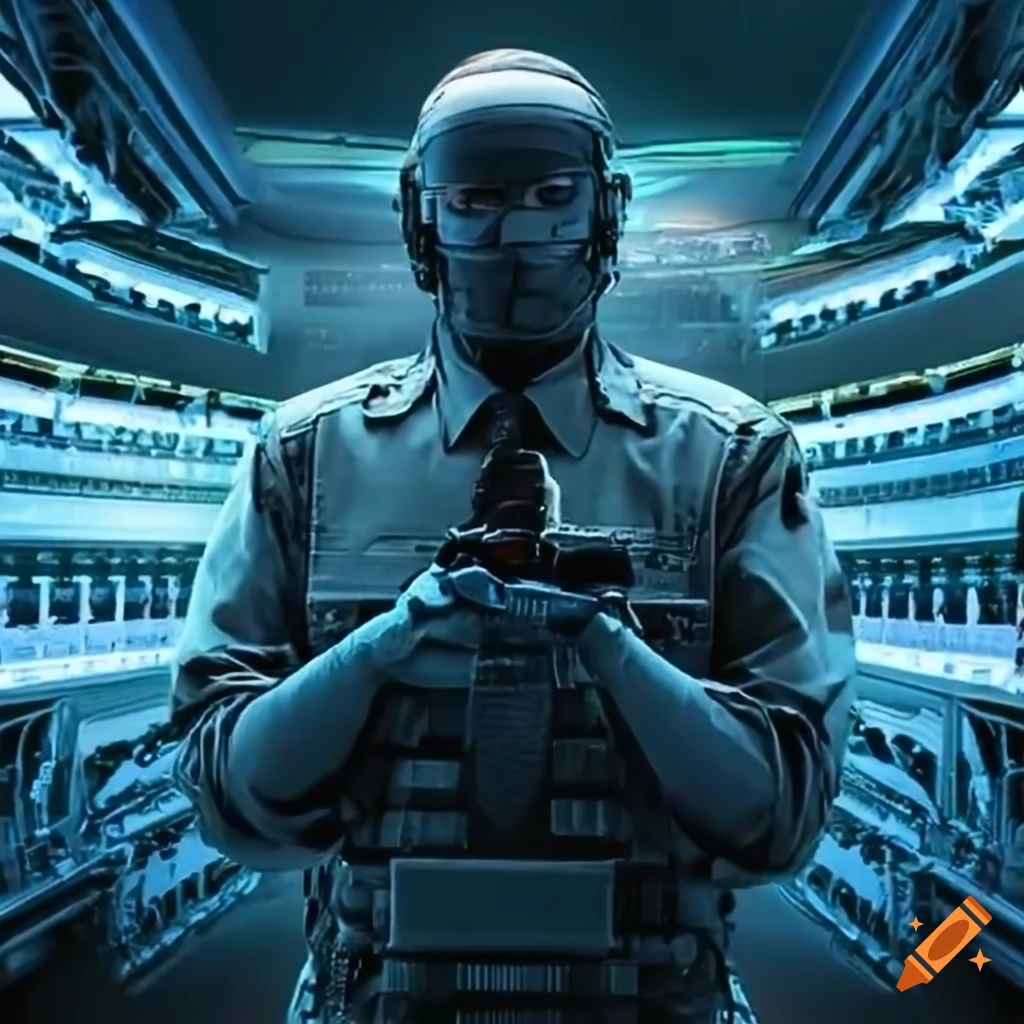 Security operations center on Craiyon