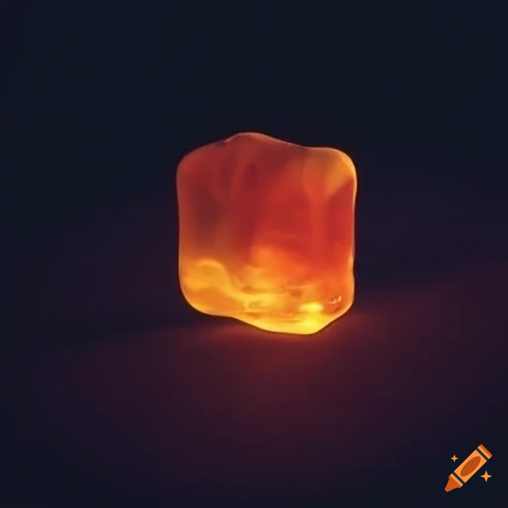 Gummy cube candy