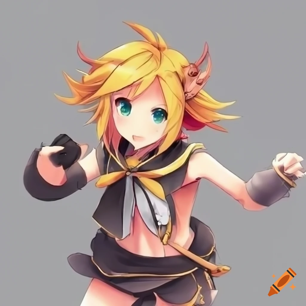 Sharp image of teto and rin kagamine