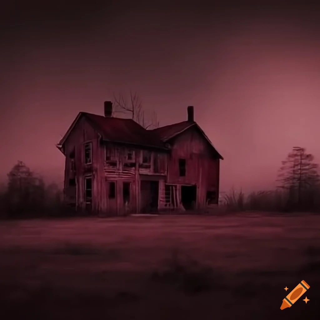 Collage of abandoned farmhouse horror screenshots